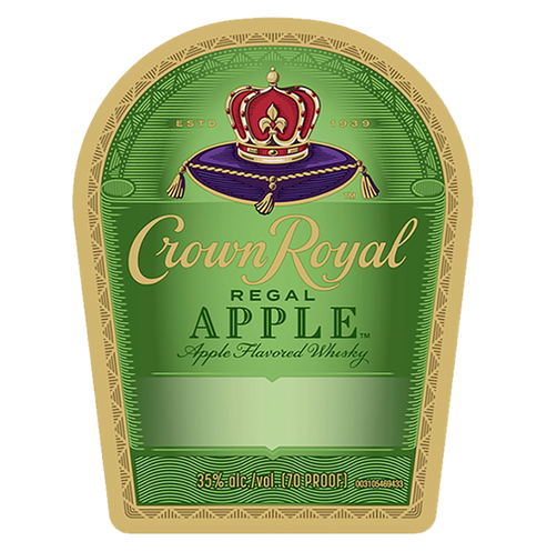 CROWN ROYAL REGAL APPLE NEW BOTTLE LABEL – Crown Royal USA E-Comm