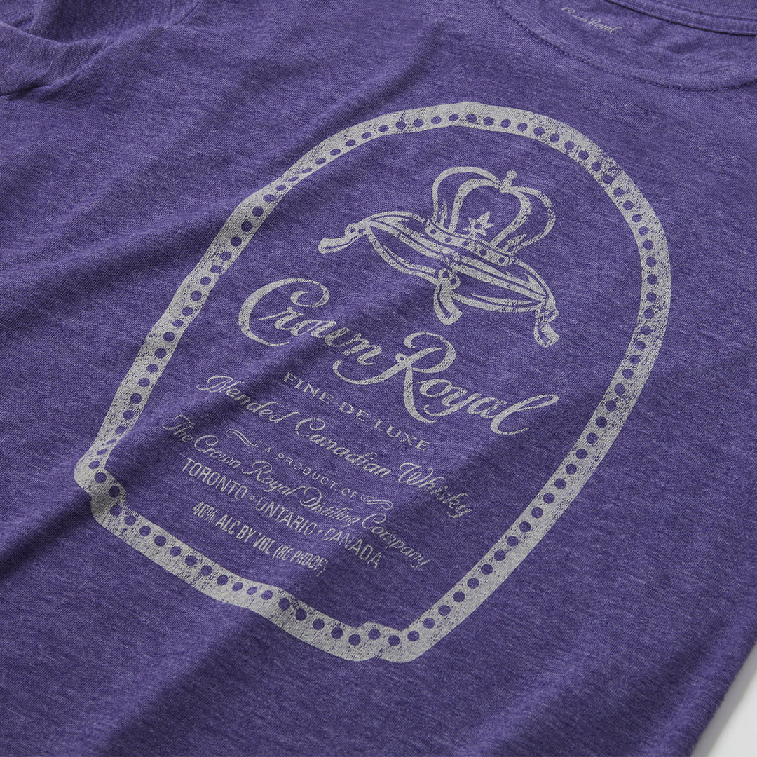 Women's Crown Royal Heather Purple Tee – Crown Royal USA E-Comm